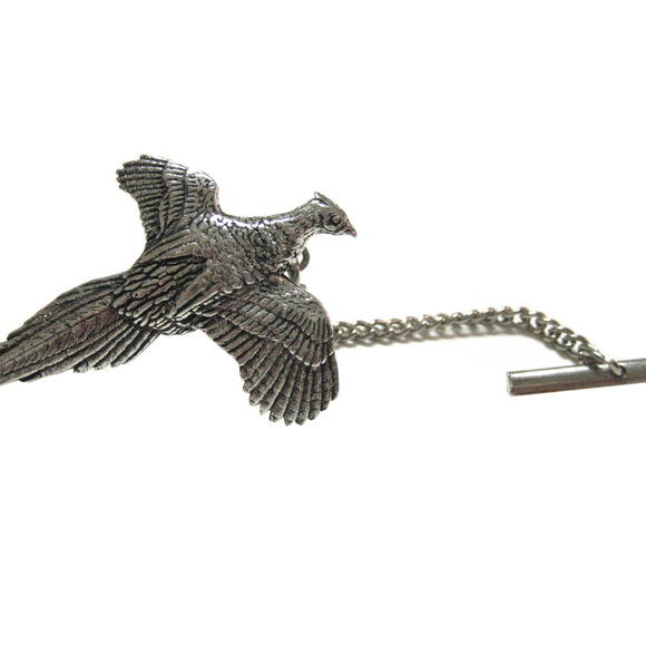 Kiola Designs | Accessories | Pheasant Bird Tie Tack 3 | Poshmark